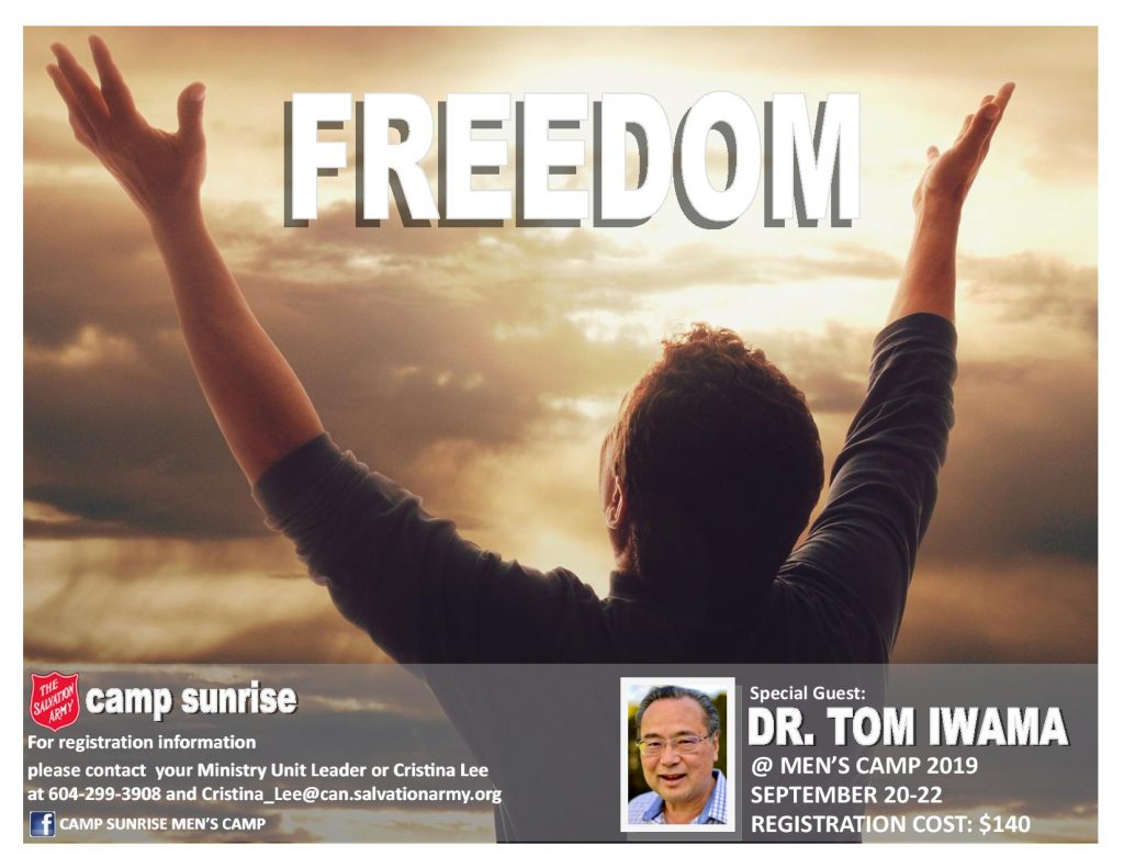 FREEDOM – Mens Camp 2019