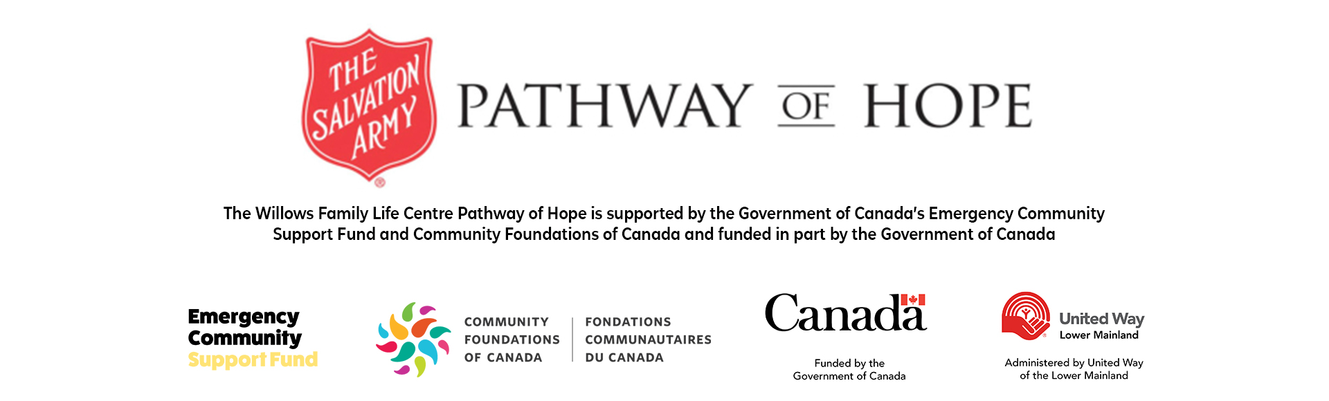 The Salvation Army - The Willows | Giving Hope Today